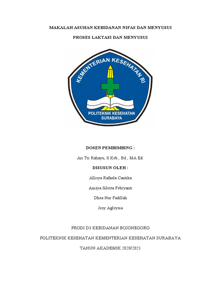 Makalah Asuhan Kebidanan Nifas Dan Menyusui Bu Ari | PDF Makalah Asuhan Kebidanan Nifas Dan Menyusui Bu Ari | PDF