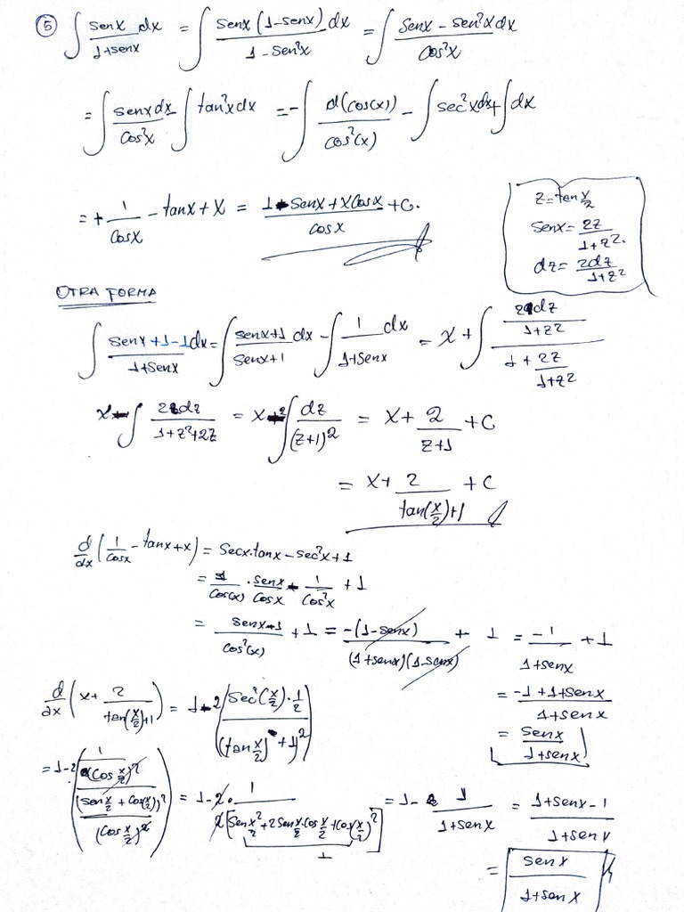 Trigonometric Integrals Overview | PDF | Teaching Methods & Materials