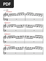 Beginning Contrary Motion Scales | PDF