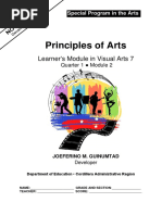 Q2 Arts 6 - Module 1 | PDF | Composition (Visual Arts) | Learning