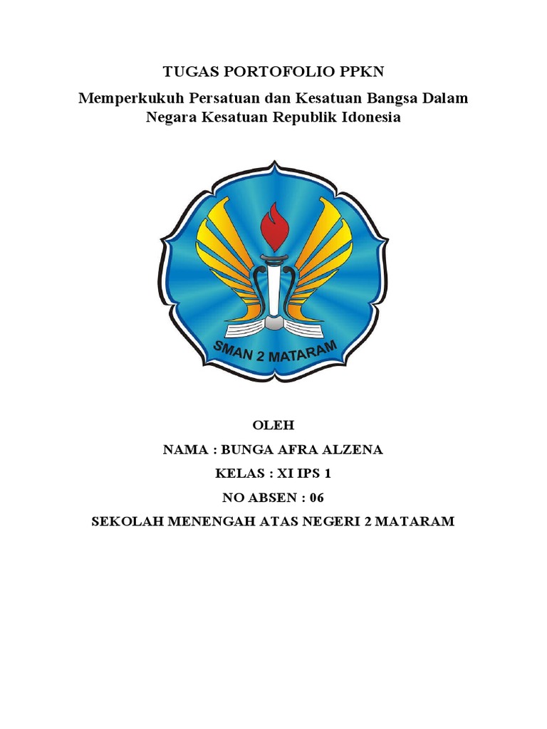 Tugas Portofolio PPKN | PDF