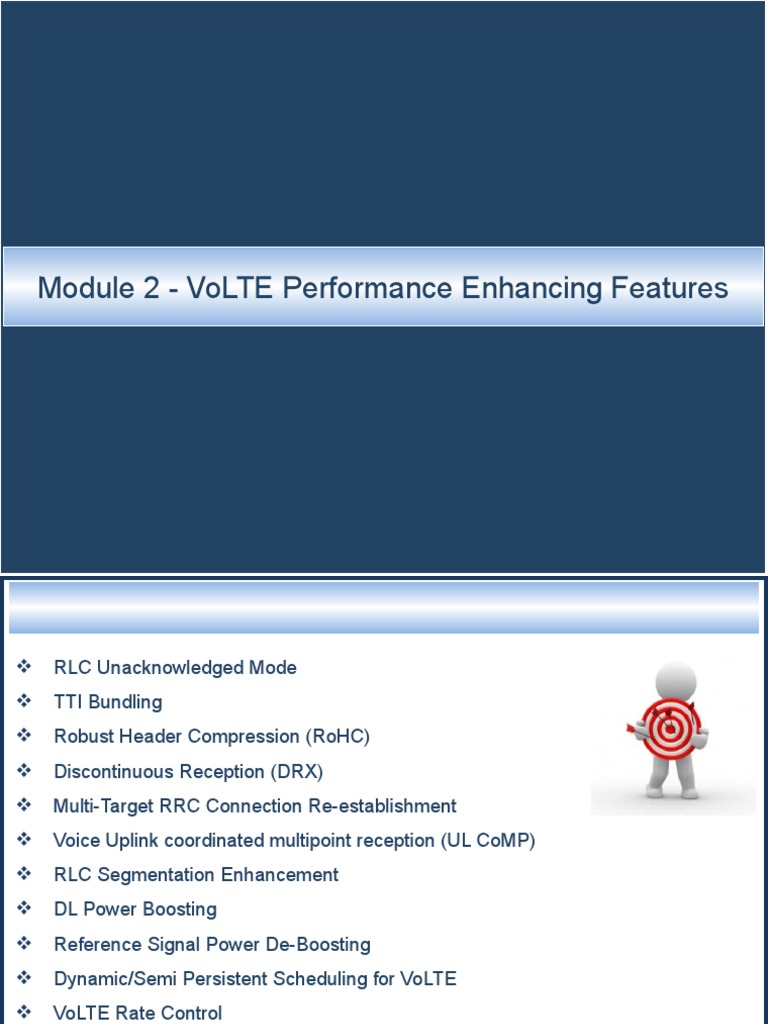 Module 2 - VoLTE Performance Enhancing Features | PDF | Networking ...