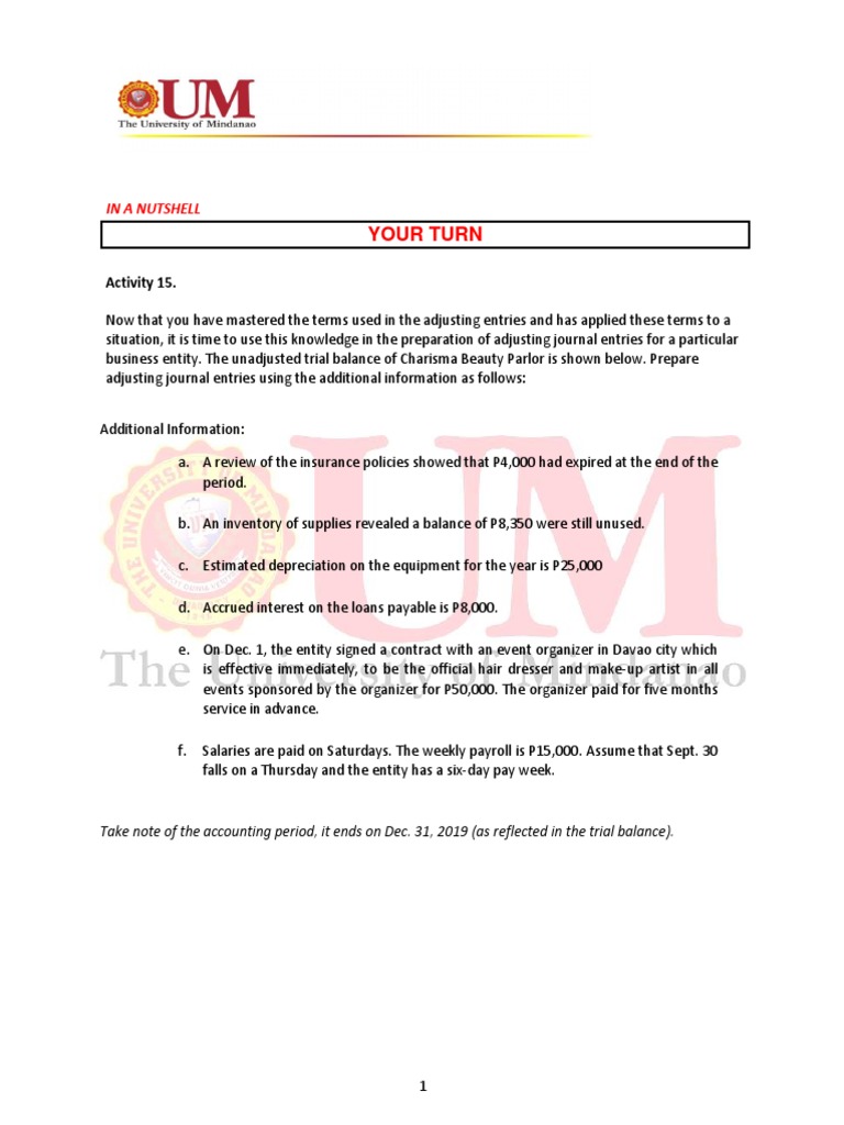 Your Turn: in A Nutshell | PDF