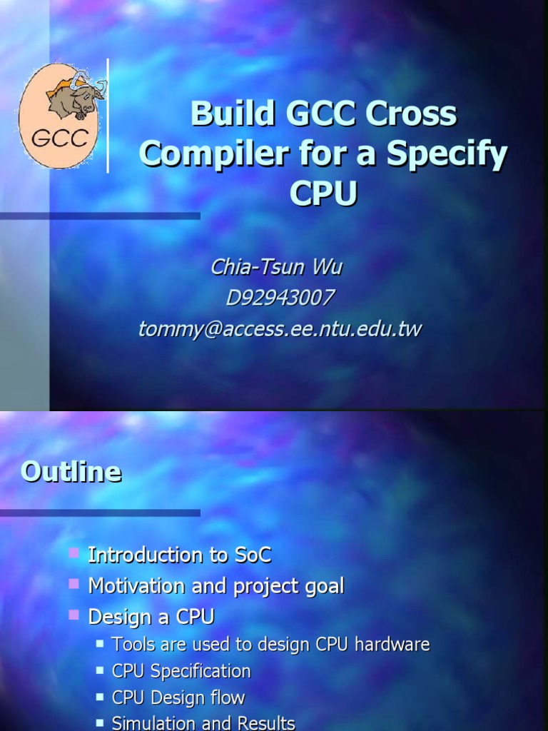 Build GCC Cross Compiler For A Specify CPU | PDF | System On A Chip | Program Optimization