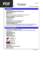 Unitor MSDS Product Categories Overview | PDF | Technology & Engineering