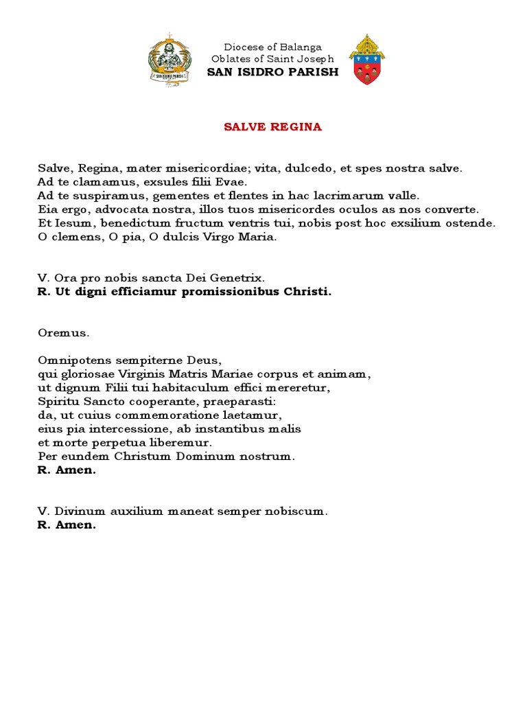 Salve Regina | PDF
