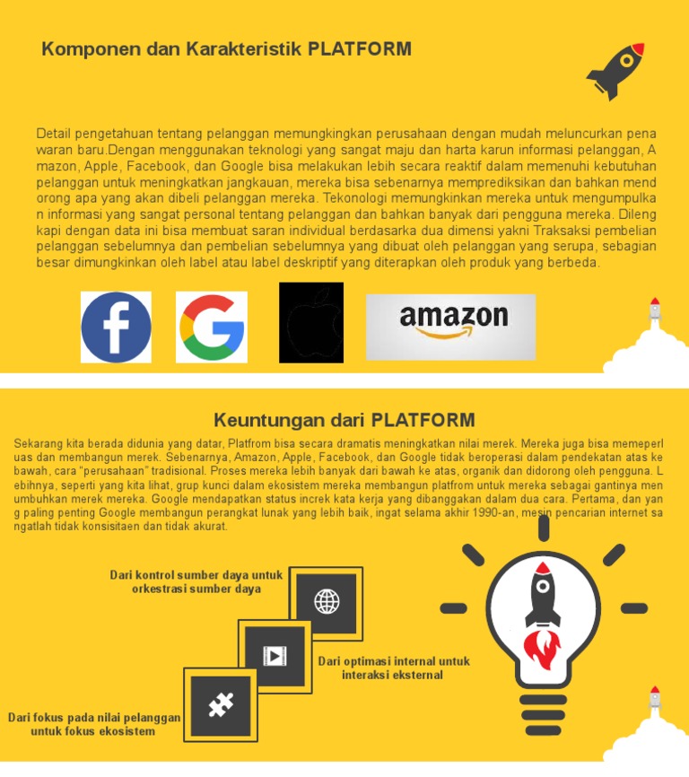 Komponen Dan Karakteristik PLATFORM | PDF