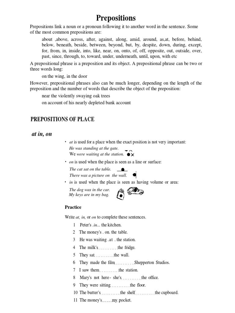 Prepositions Some Concepts | PDF | Preposition And Postposition | Phrase