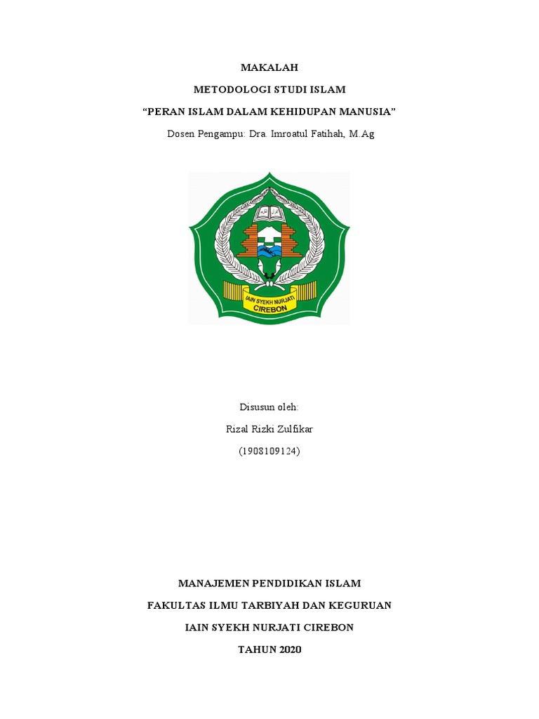 Makalah Msi Rizal Rizki Zulfikar | PDF