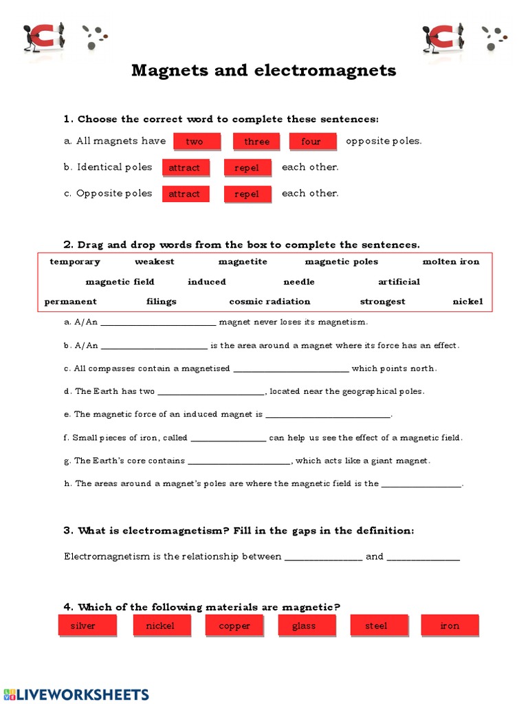 Magnet Quiz 3 | Download Free PDF | Magnet | Magnetism