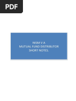 Nism 5 A - Last Day Mock Test 1 | PDF | Mutual Funds | Interest Rates