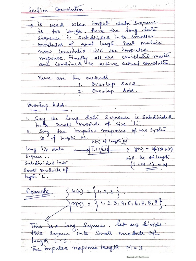 Overlap Save Method | PDF