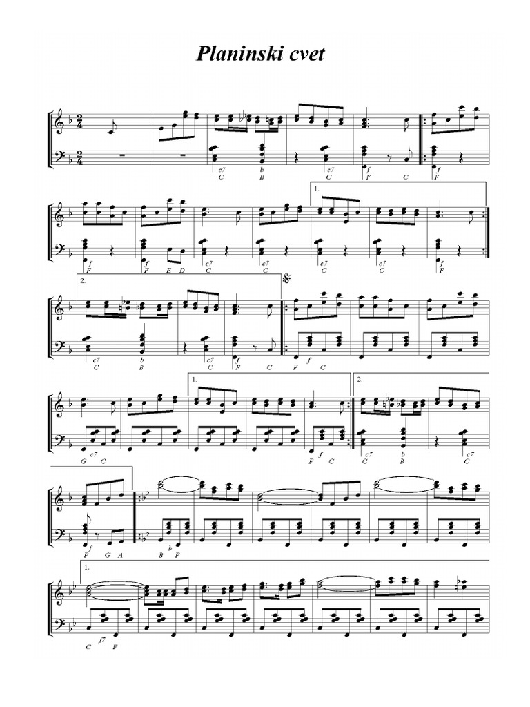 Planinski Cvet | PDF