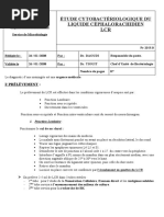 Examen Cytobactériologique du LCR | PDF | Méningite | Liquide cérébro ...