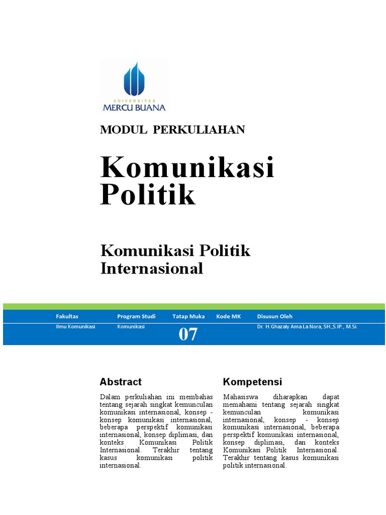 Umb - Modul Elearning - Kompol 7 | PDF