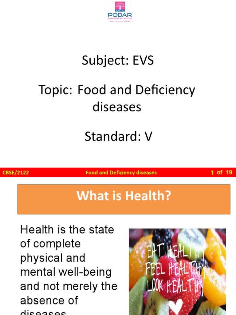 Food and Deficiency Diseases | PDF | Foods | Food Preservation