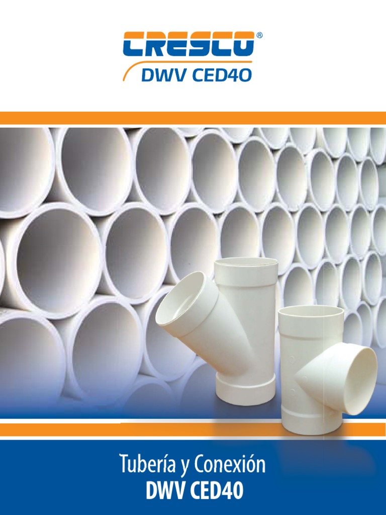 Ficha Tecnica Cresco DWV | Descargar gratis PDF | Tubería (transporte ...