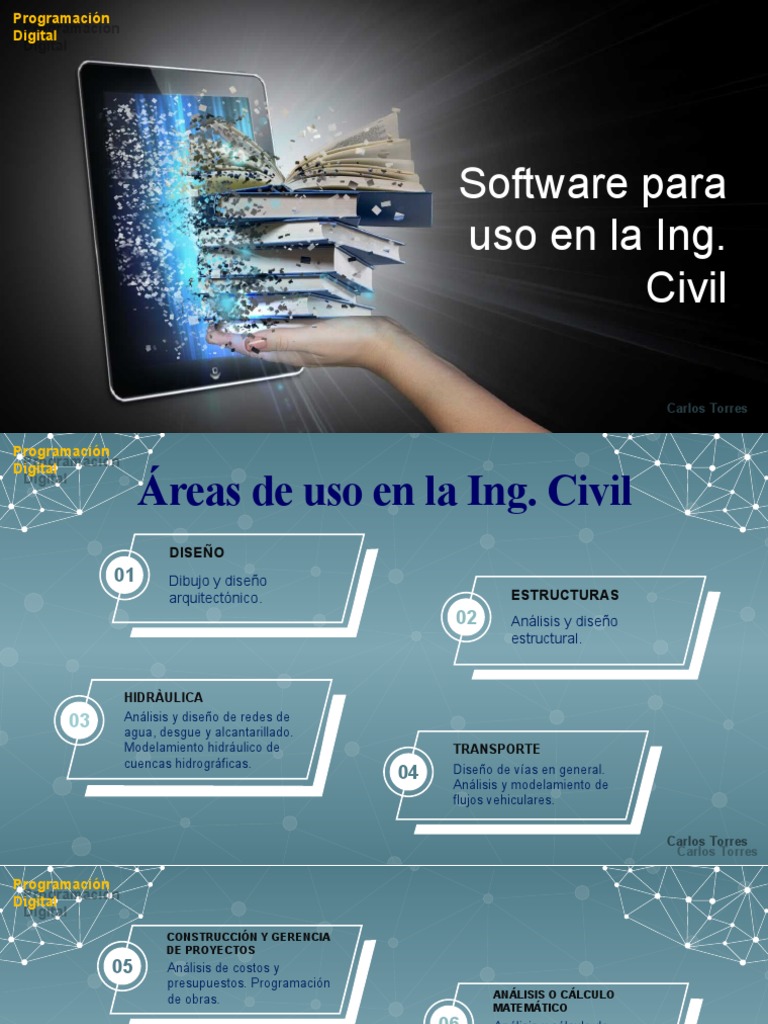 Software en Ingeniería Civil | PDF | Ingeniería