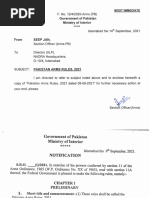 Sindh Arms License Application Guide | PDF | Projectiles | Projectile ...