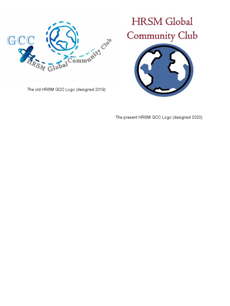 HRSM GCC Logo Evolution 2019-2020 | PDF | Business | Computers