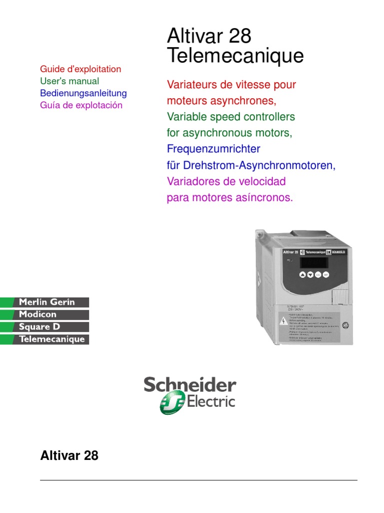 ALTİVAR | PDF | Relay | Electrical Wiring