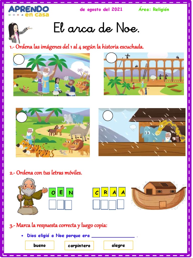 El Arca de Noe... Religión | PDF