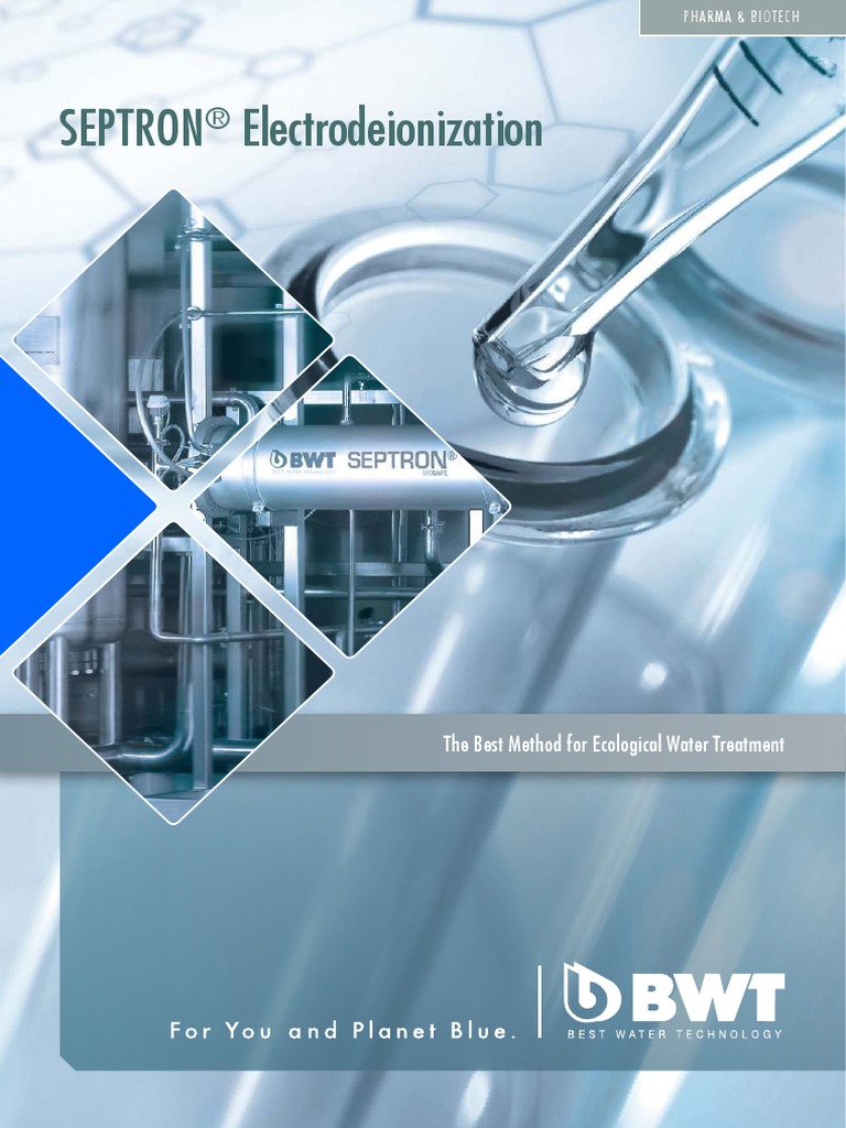 PharmaBiotech Septron Elektrodenionisation en | PDF | Ion Exchange ...