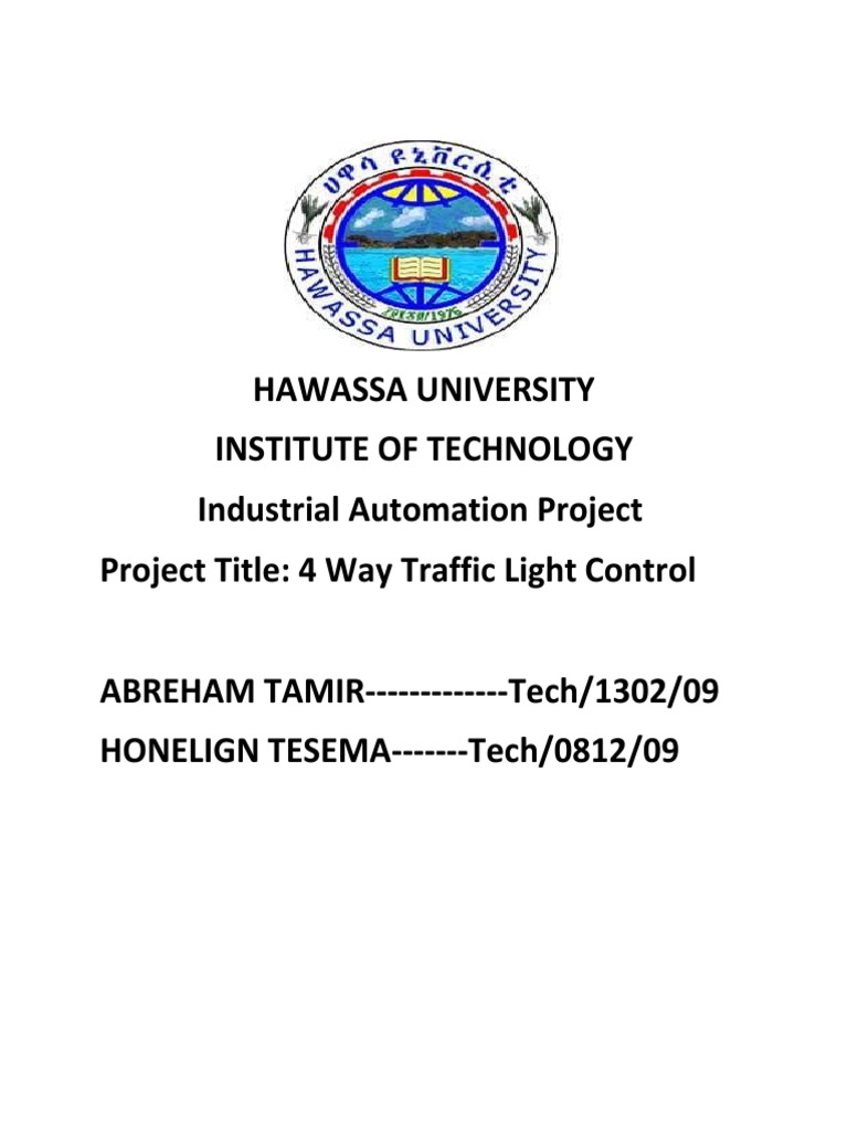4 Way Traffic Light Control Project | PDF | Traffic Light | Traffic