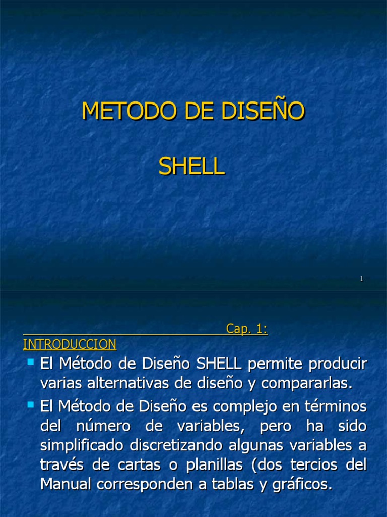 8.1. Diseño Metodo SHELL | PDF | Fatiga (material) | Elasticidad (Física)