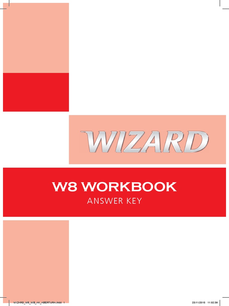 Answer Key - W8 | PDF