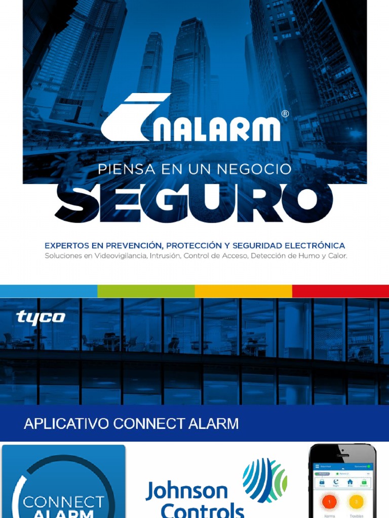 Activación de Connect Alarm Móvil | PDF | Aplicación movil | Ios