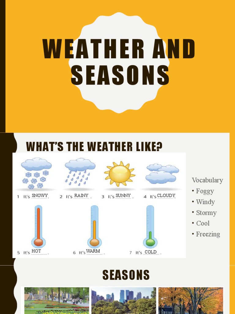 Understanding Weather and Seasons: An Interactive Guide to the Present ...
