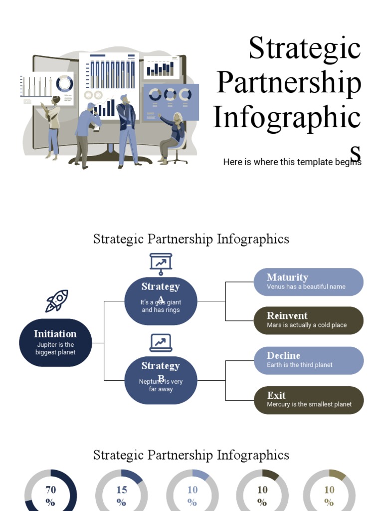 Strategic Partnership Infographics by Slidesgo | PDF | Planets | Solar ...