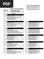 Contoh Cara Jawab Test DISC | PDF