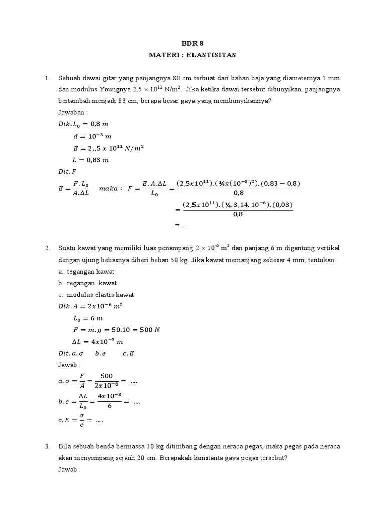 Tugas BDR 8 KLS Xi | PDF | Metode & Bahan Ajar