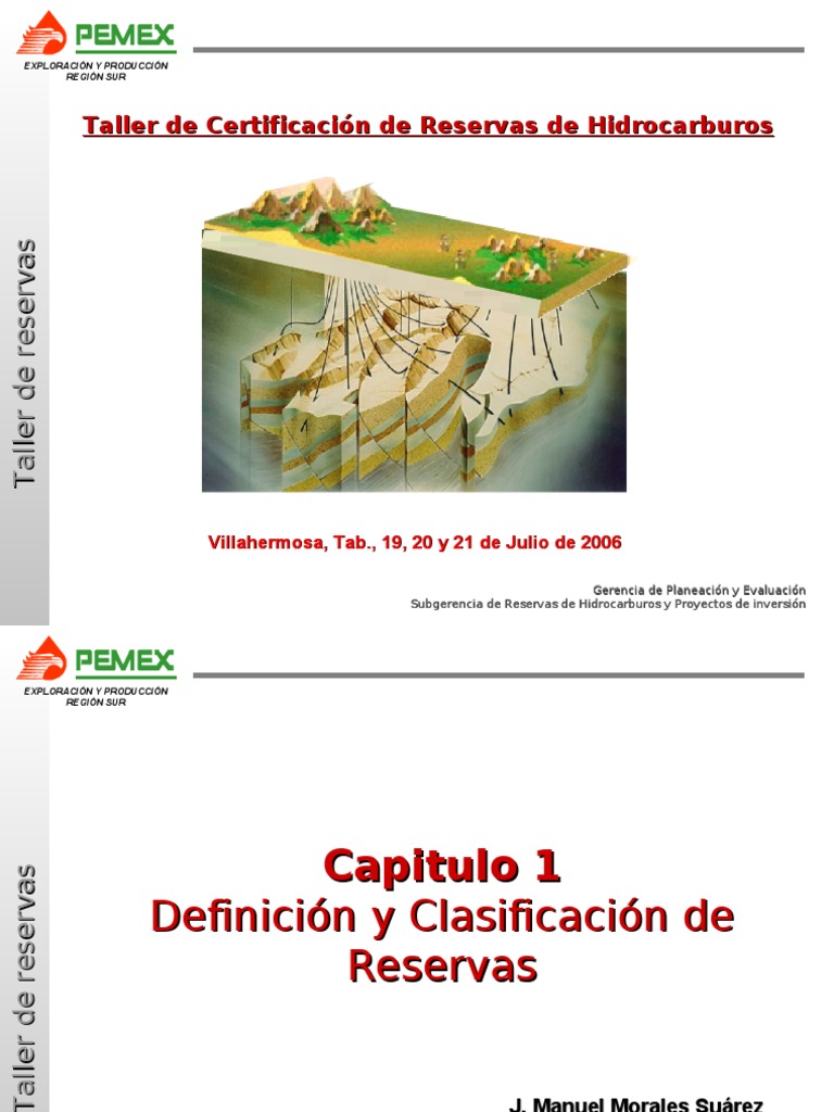 Clasificación y Definición de Reservas | PDF | Planificación | Petróleo