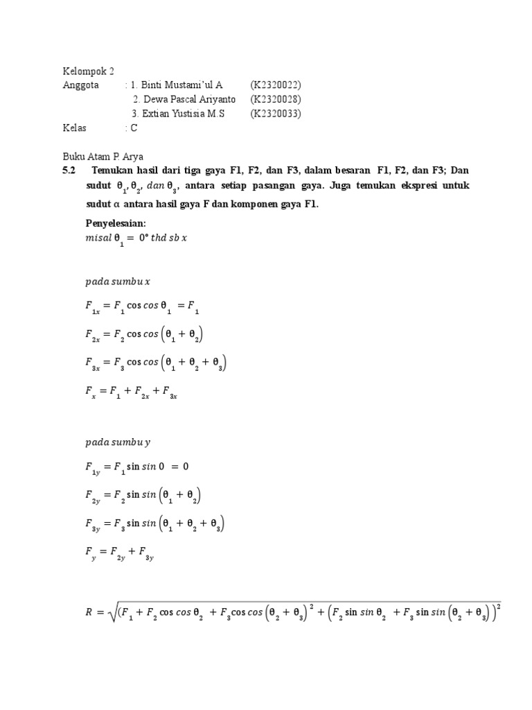 Kelas C - Kelompok 2 - Tugas 1 | PDF