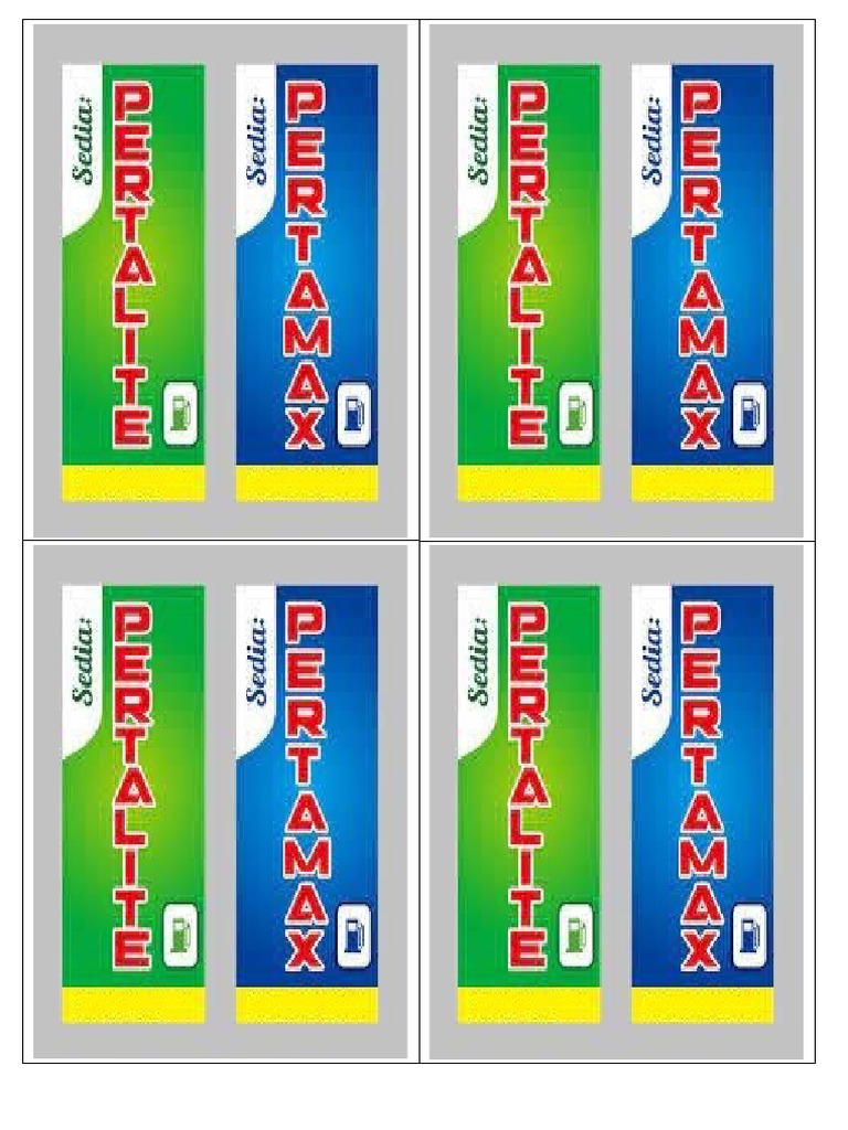 Logo Pertamax Dan Pertalite | PDF