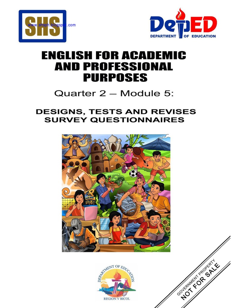 Eapp q2 Module 5 | Download Free PDF | Survey Methodology | Questionnaire