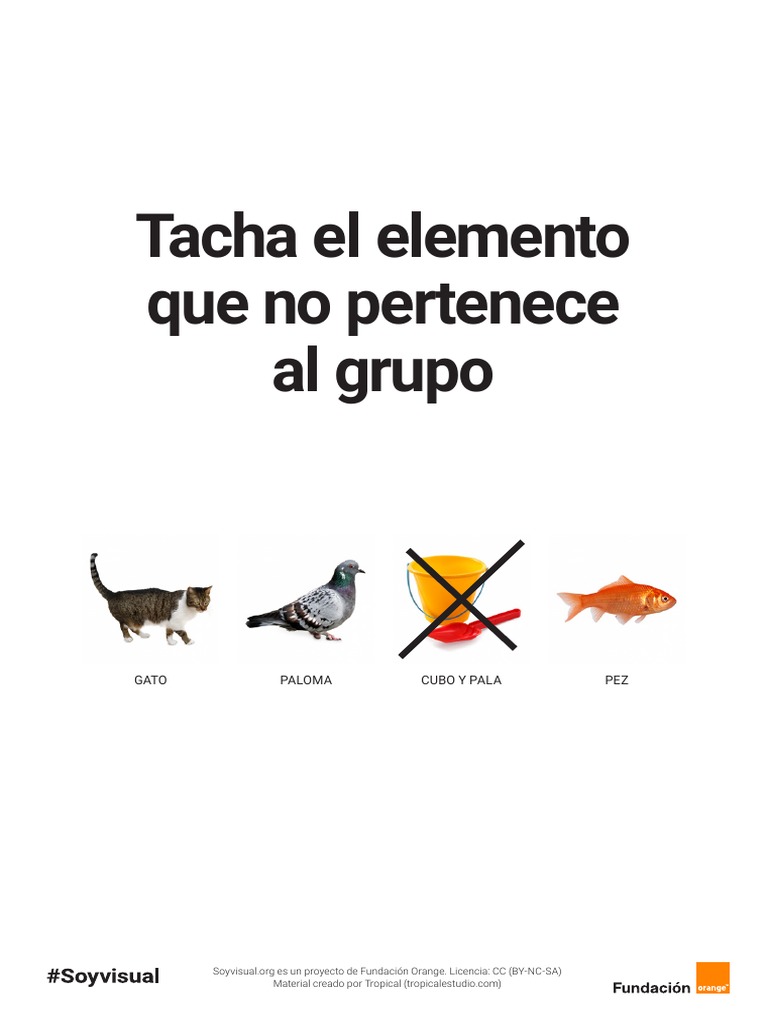 Tacha el elemento que no pertenece al grupo | PDF | Frutas comestibles ...