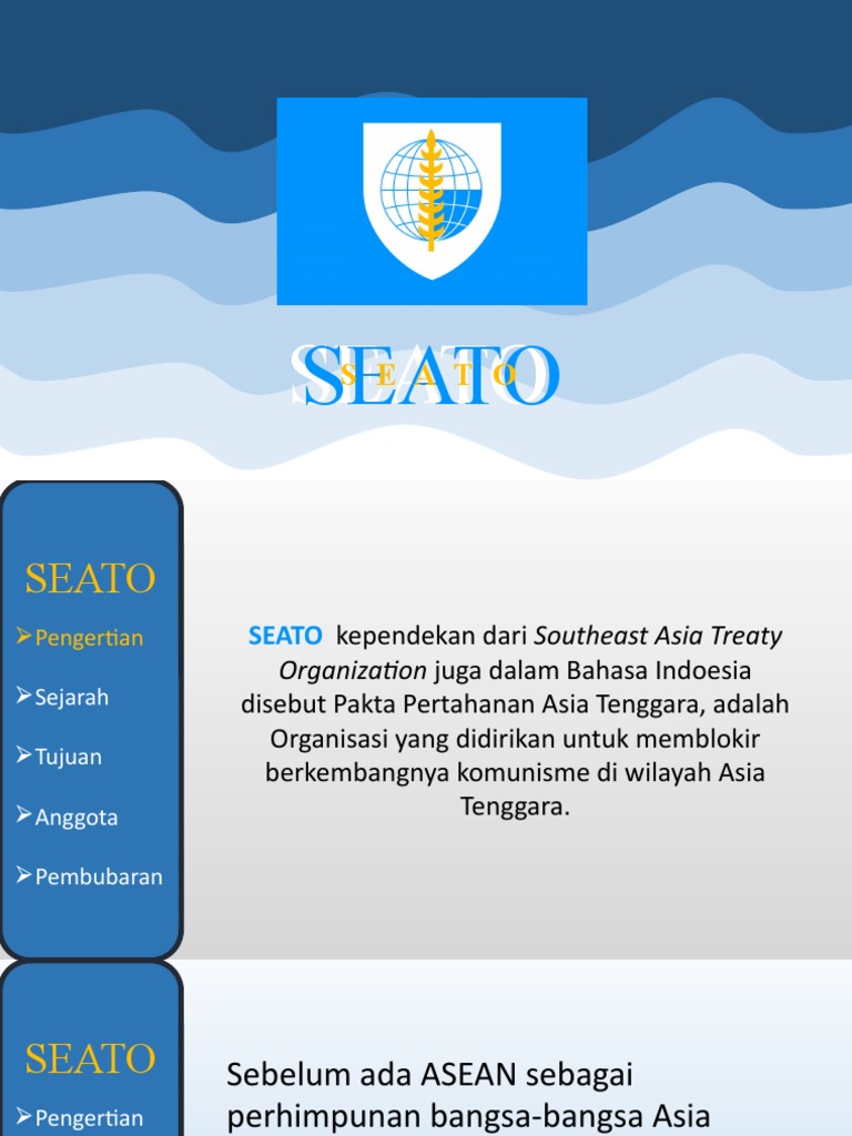 Sejarah dan Tujuan SEATO di Asia Tenggara | PDF | Politik