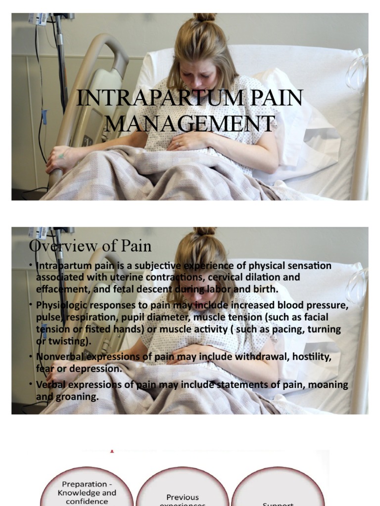 An Overview of Intrapartum Pain Management: Nonpharmacological and ...