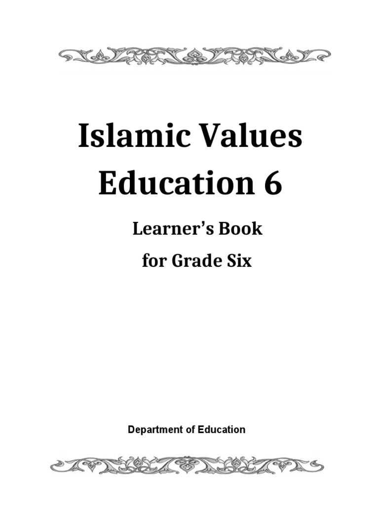 Islamic Values Education for Grade 6 | PDF | Hajj | Prophets And ...