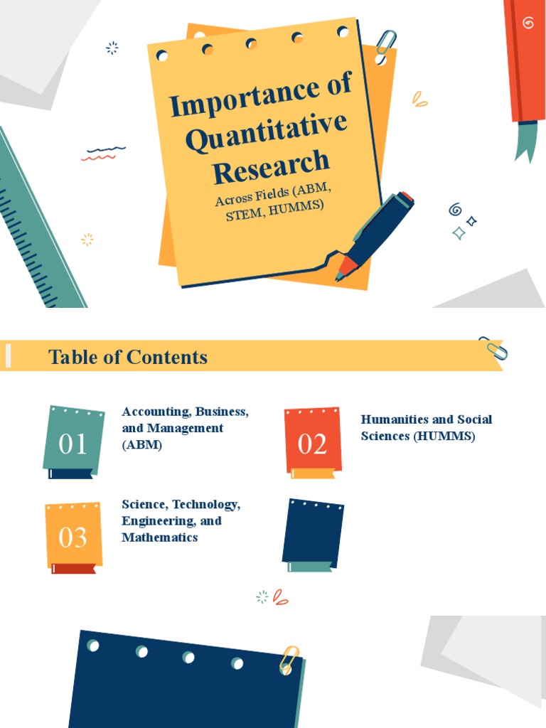 Importance of Quantitative Research Across Fields | PDF | Science ...