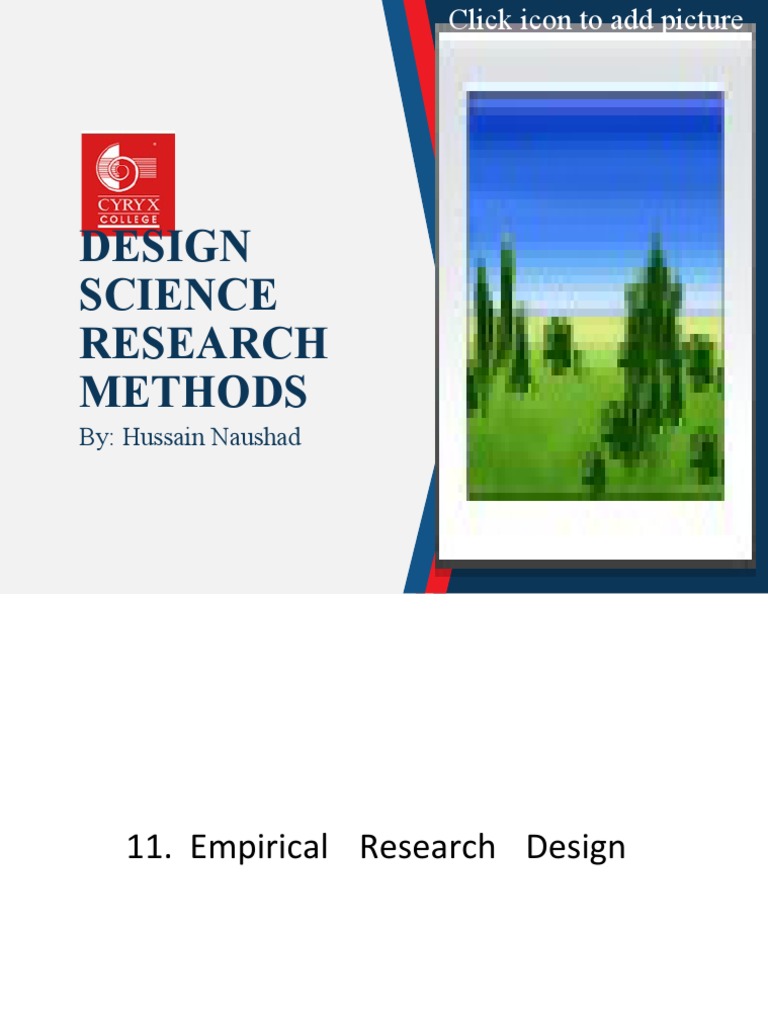 Design Science Research Methods: By: Hussain Naushad | PDF | Level Of ...