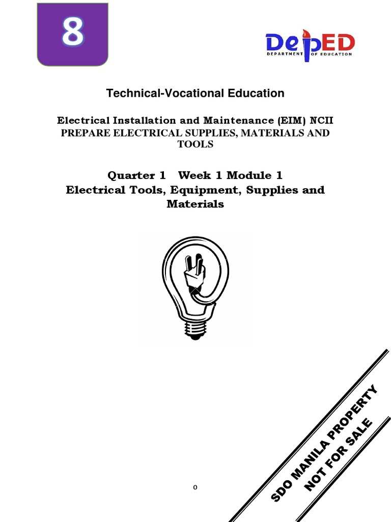 EIM Module 1 | PDF | Ac Power Plugs And Sockets | Electrical Connector