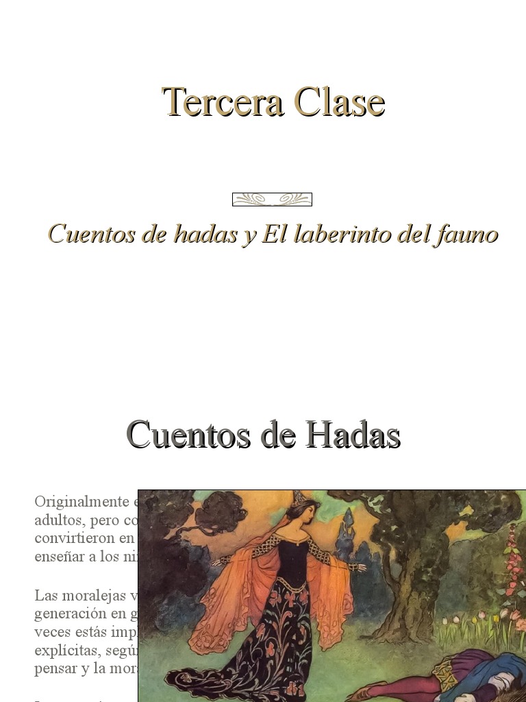 Cuentos de Hadas y El Laberinto Del Fauno | PDF | Cuentos de hadas