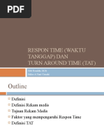Respond Time Dan Turn Around Time Laboratorium Klinik | PDF | Teknologi ...