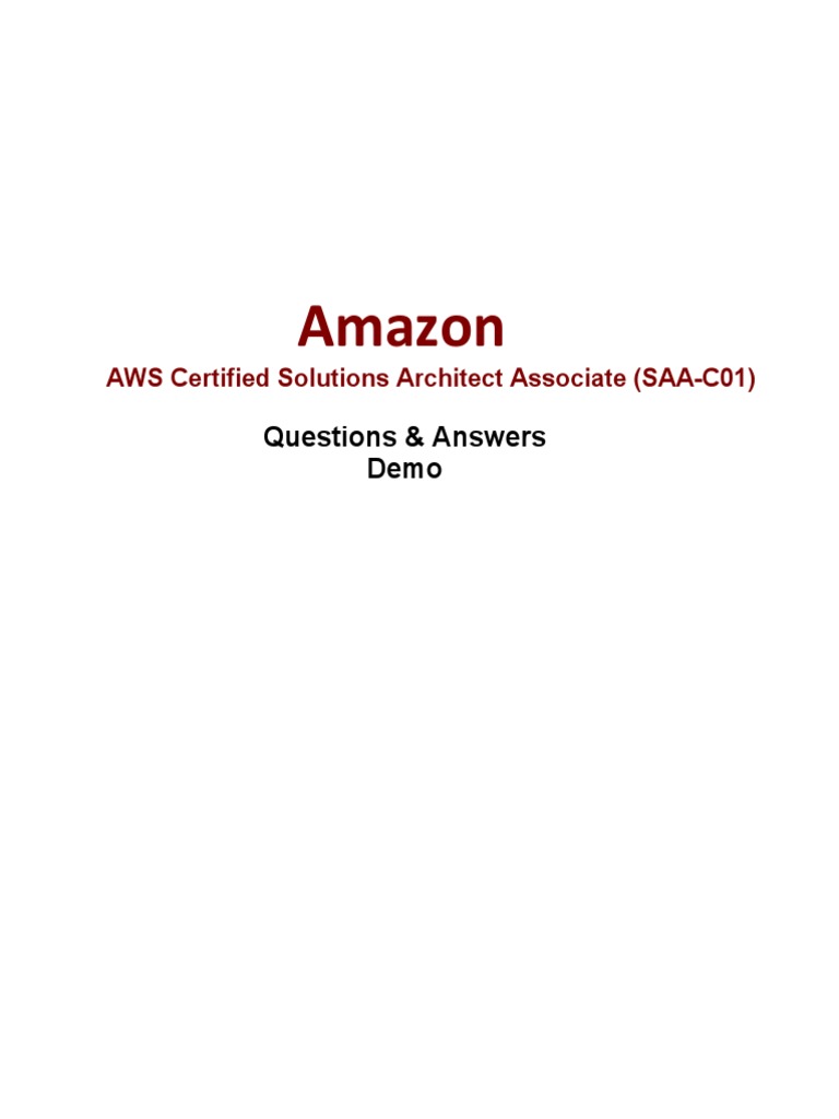 AWS Certified Solutions Architect Q&A Guide | PDF | Amazon Web Services ...