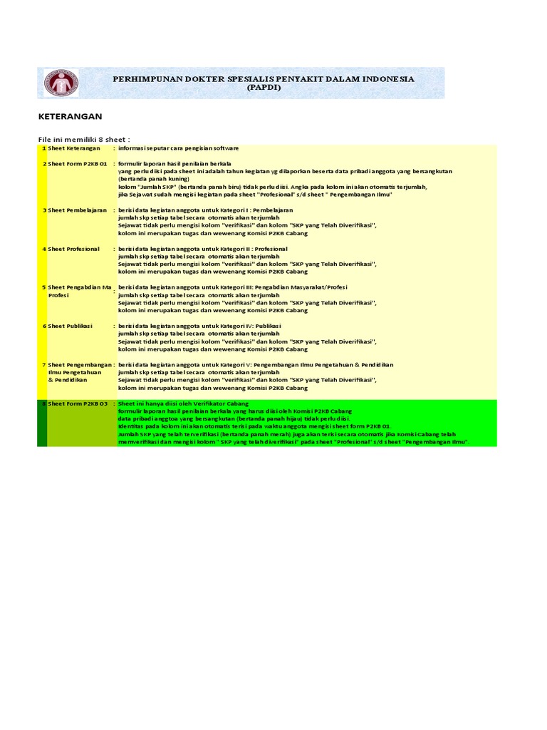 Buku Log CPD Papdi | PDF
